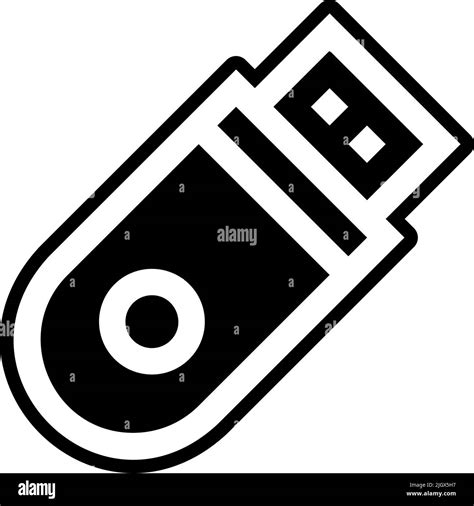 Electronics Usb Flash Drive Icon Stock Vector Image Art Alamy