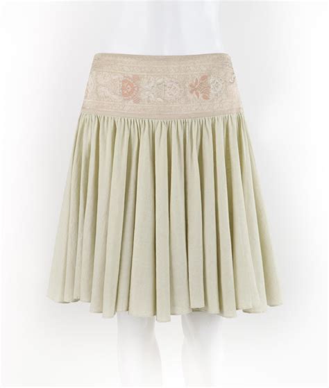 Alexander Mcqueen S S 2005 Its Only A Game Gathered Knee Length Circle Skirt For Sale At 1stdibs