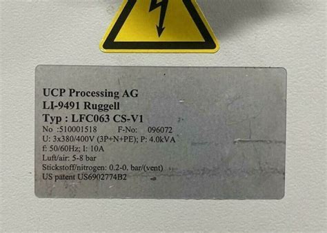 Ucp Plasma Technologies Lfc063cs V1 Plasma Cleaner System Novus Ferro