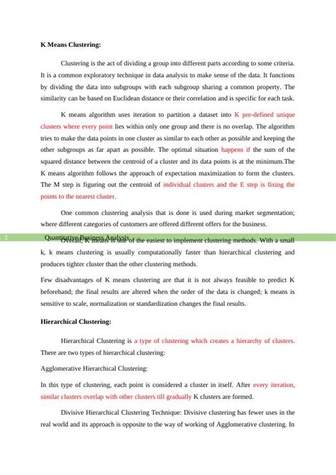 The Quantitative Business Analysis