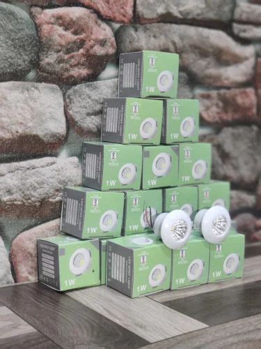 1w Led Button Light Cool Daylight At ₹ 25 Piece In Chennai Id 2851282471430