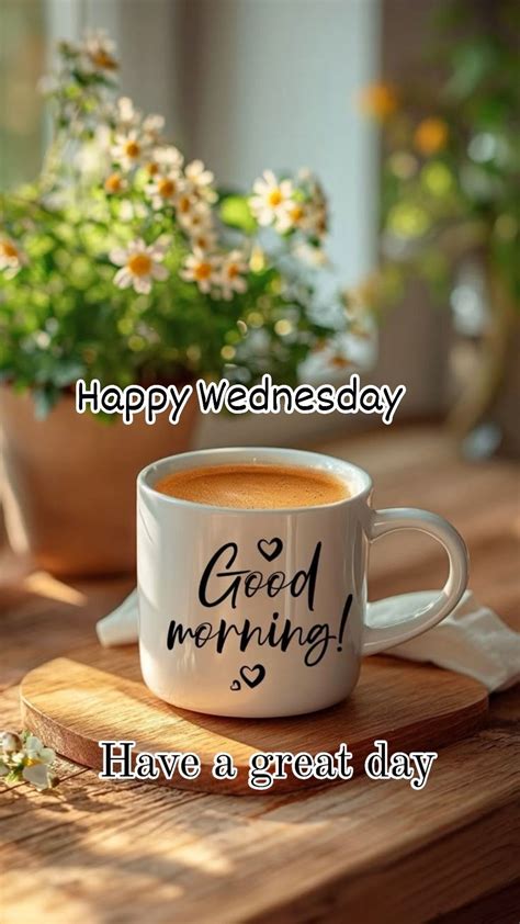 Good Morning Images Wednesday Good Morning Coffee Wednesday Happy