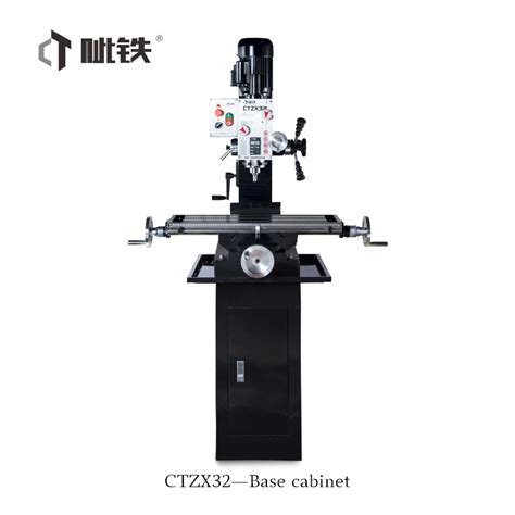 Variable Speed Milling Machine 32mm Ctzx32 With Brushless Motor Mini