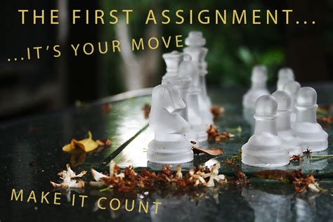 The First Assignment Pitfalls And Opportunities Essentials For