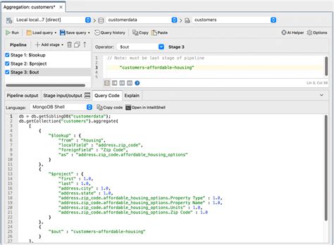 Mongodb Out Example The Mongodb Aggregation Pipeline
