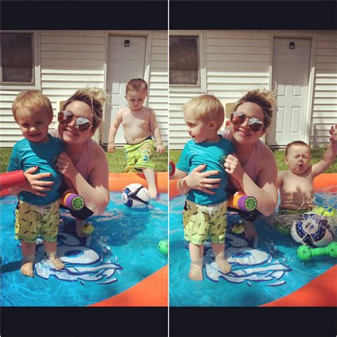 I Was Trying To Get A Pic Of My Wife And Son When My Nephew Caught The