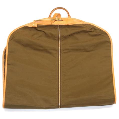 Louis Vuitton Garment Case Brown Cloth Ref430553 Joli Closet