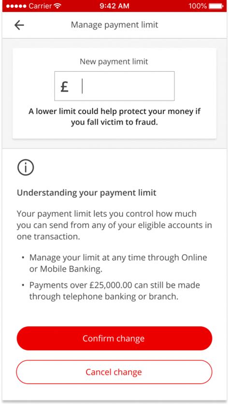 Manage Payment Limit Santander Uk