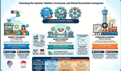 Economic Systems Market Economy Command Economy And Mixed Ec