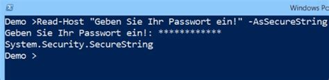 benutzereingaben in powershell read host mandatory true out