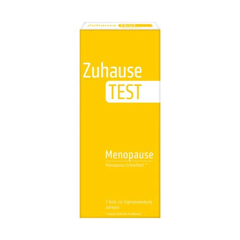 ZuhauseTEST Menopause (2er) für die Frau – MucMedi.de