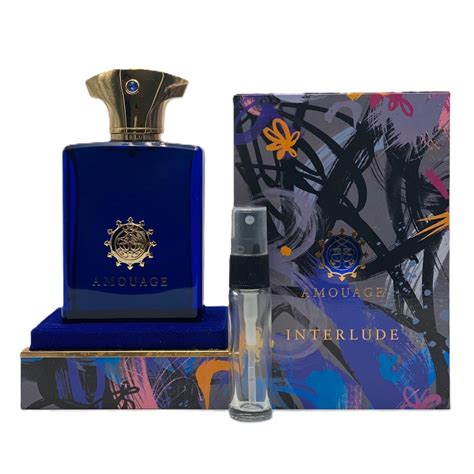Amouage Interlude Man Eau De Parfum Scent Samples Uk