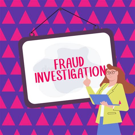 Inspiration Showing Sign Fraud Investigation Word For Process Of Determining Whether A Scam Has