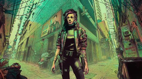Artstation Your Night City Cyberpunk 2077 Illustration Contest