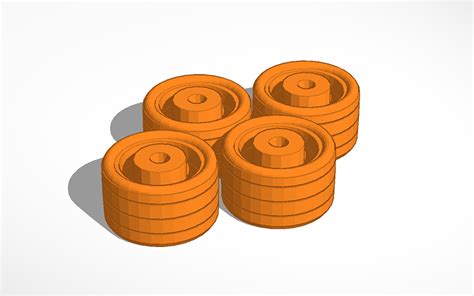 3d Design Lego Road Tyres For Rally Car Tinkercad