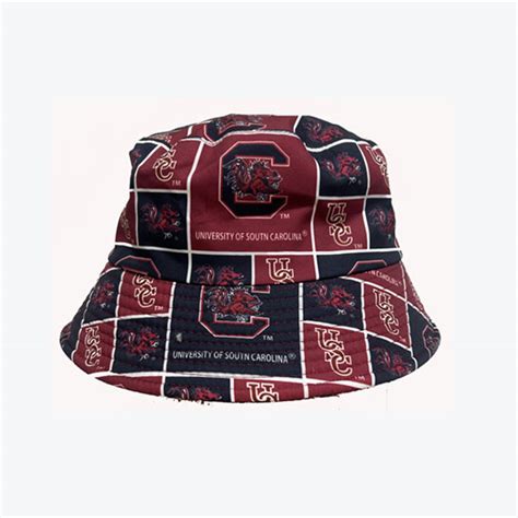 South Carolina Gamecocks Cap Printed Bucket Hat 96148 6 Pack