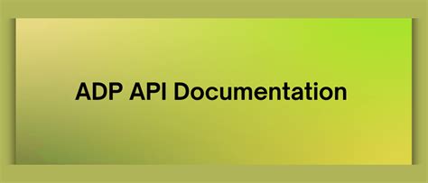 ADP API Documentation Blog Klamp Io