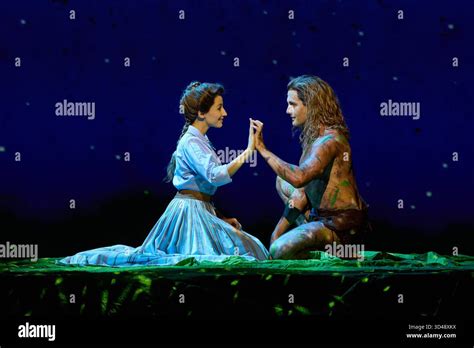 09 November 2025 Hamburg The Actors Abla Alaoui L As Jane And Alexander Klaws As Tarzan On