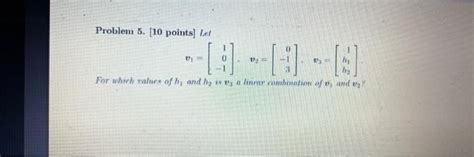 Solved Problem 5 10 Points Let