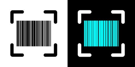 Premium Vector Fake Barcode Scan Icon Collection For Web Ui Mobile