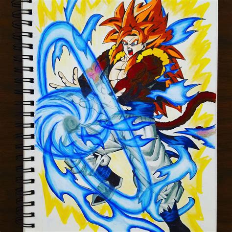 Gogeta Ssj4 By Kleinthesamurai On Deviantart