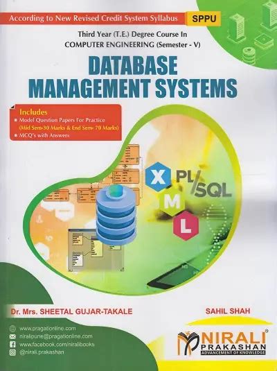 Nirali Database Management Systems For 2024 Exam