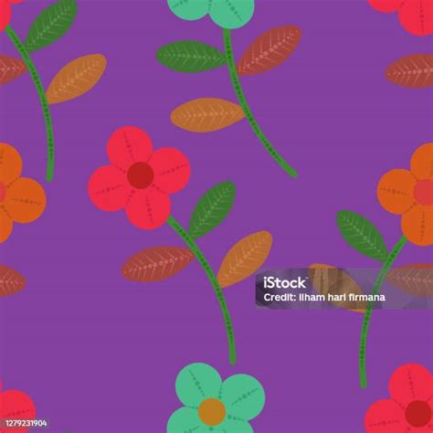 Pola Mulus Bunga Kecil Dengan Bunga Lucu Tekstur Feminin Dalam Rustic