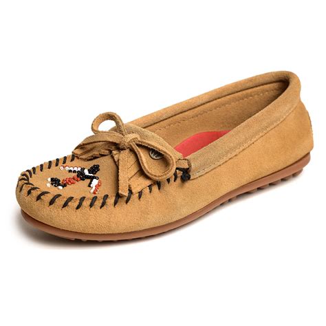 Minnetonka Moccasins 607tb Womens Thunderbird Animikii Moccasin