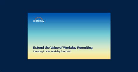 Extend The Value Of Workday Recruiting Workday