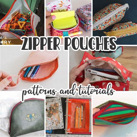 Free Zipper Pouch Patterns To Sew Life Sew Savory