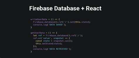 Firebase As Simple Database To React App Dev Community