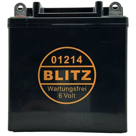 Battery 6v12ah Bmw R26 R27 Blitz