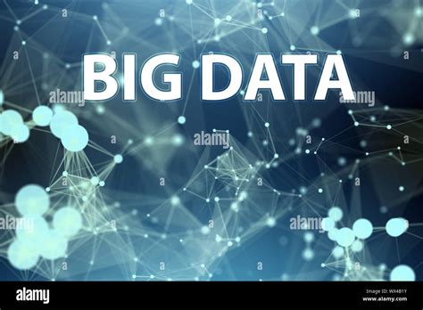 Big Data And Data Mining Concept Illustration 3d Rendering Stock