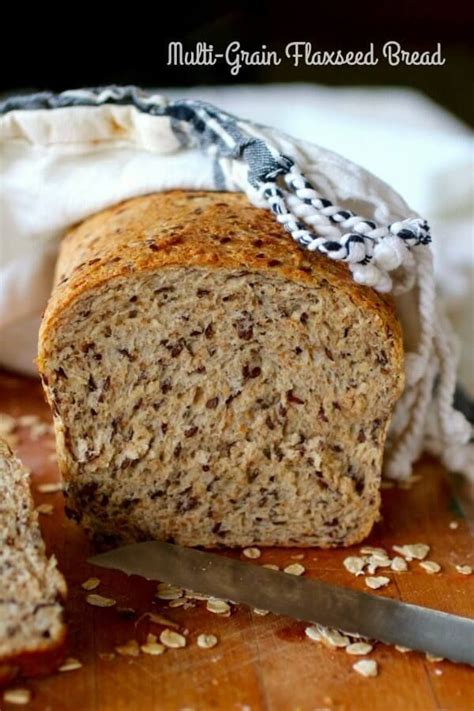 Soft And Fluffy Multigrain Sandwich Bread With Flaxseed Restless