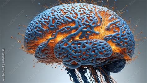 Ai Powered Artificial Neural Network Concept A Visual Metaphor For The Interconnectedness And