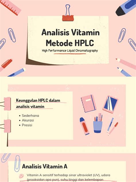 Analisis Vitamin Metode Hplc Pdf