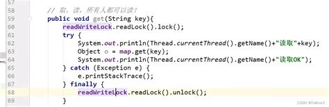 17、读写锁（readwritelock（里面有读锁和写锁））读写锁 写时可读 Csdn博客