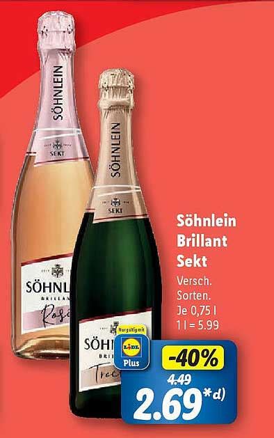 Söhnlein Brillant Sekt Angebot Bei Lidl