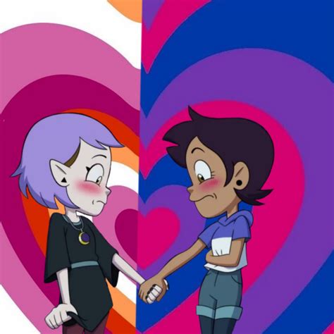 Lumity Background Owl House Romance Lgbt Pixel Art Luz Y Amity