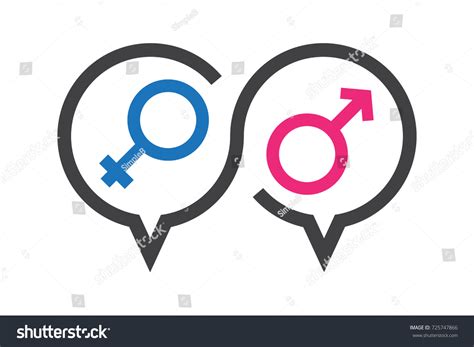 Vector Illustration Talk Icon About Sex Stock Vector Royalty Free