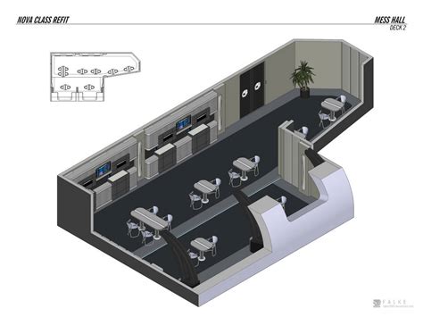 Nova Class Refit Mess Hall By Falke2009 On Deviantart