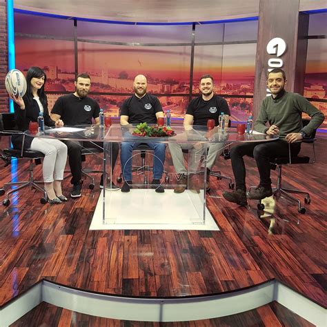 Pretres Mk Рагби во Македонија Гости во студио Стефан Борозан тренер Димитар Нарашанов