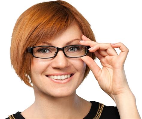 Premium Photo Close Up Portrait Of A Beautiful Woman In Glasses