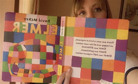 Cuento El Elefante Elmer Quedamos Al Salir De Clase