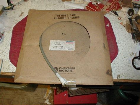 Nos Mopar Speedometer Cable 1968 76 Models Without Cruise Control Hiltop Auto Parts