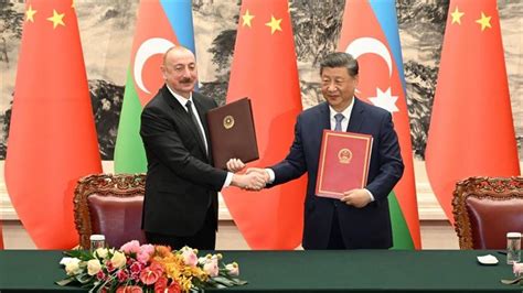 Азербайджан и Китай подписали Декларацию о всеобъемлющем стратегическом партнерстве
