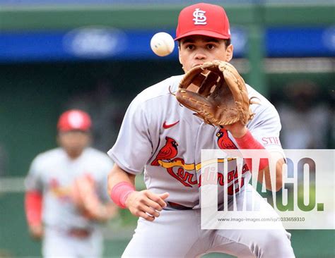 St Louis Cardinals Shortstop Masyn Winn Takes The Toss From The