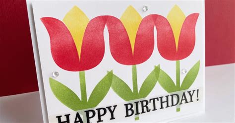 Im In Haven Tulip Stem Stencil