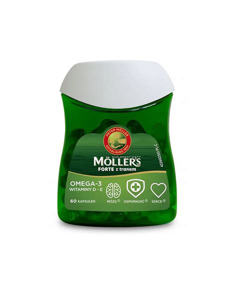 Омега 3 с витаминами Д и Е 60 кап Möllers 20204771 Интернет
