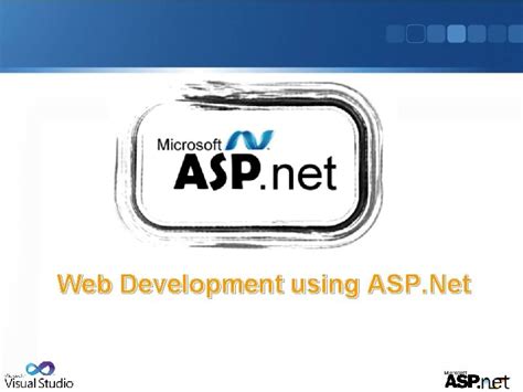 web development using asp net web development timeline
